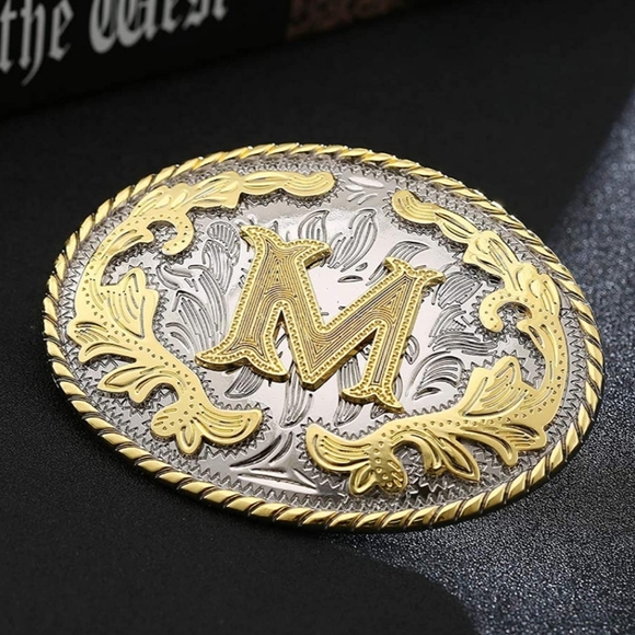 Accessories | Letter M Belt Buckle All Letters Available | Poshmark